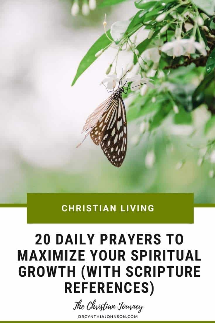 25 Prayers for Spiritual Growth (With Scripture References)